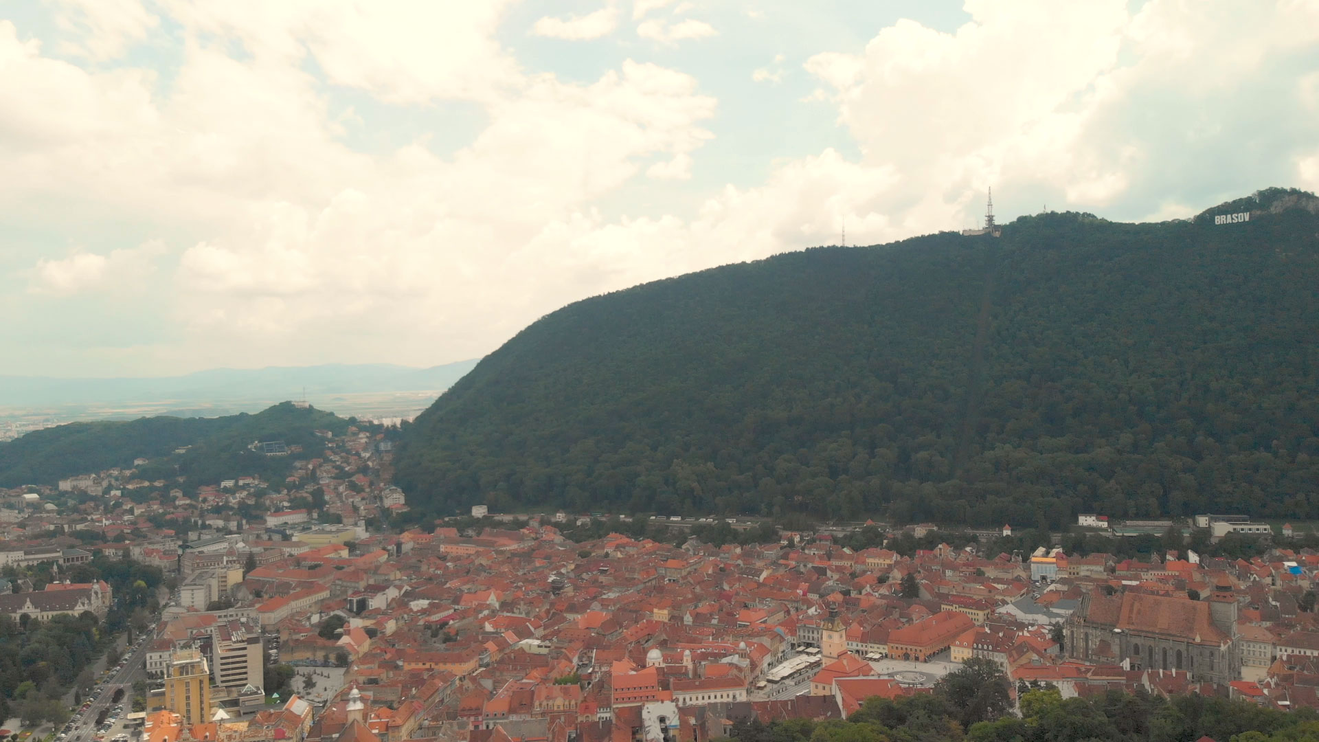 Warthe Brasov - filmare aeriana cu drona in zona Warthe Brasov, Romania